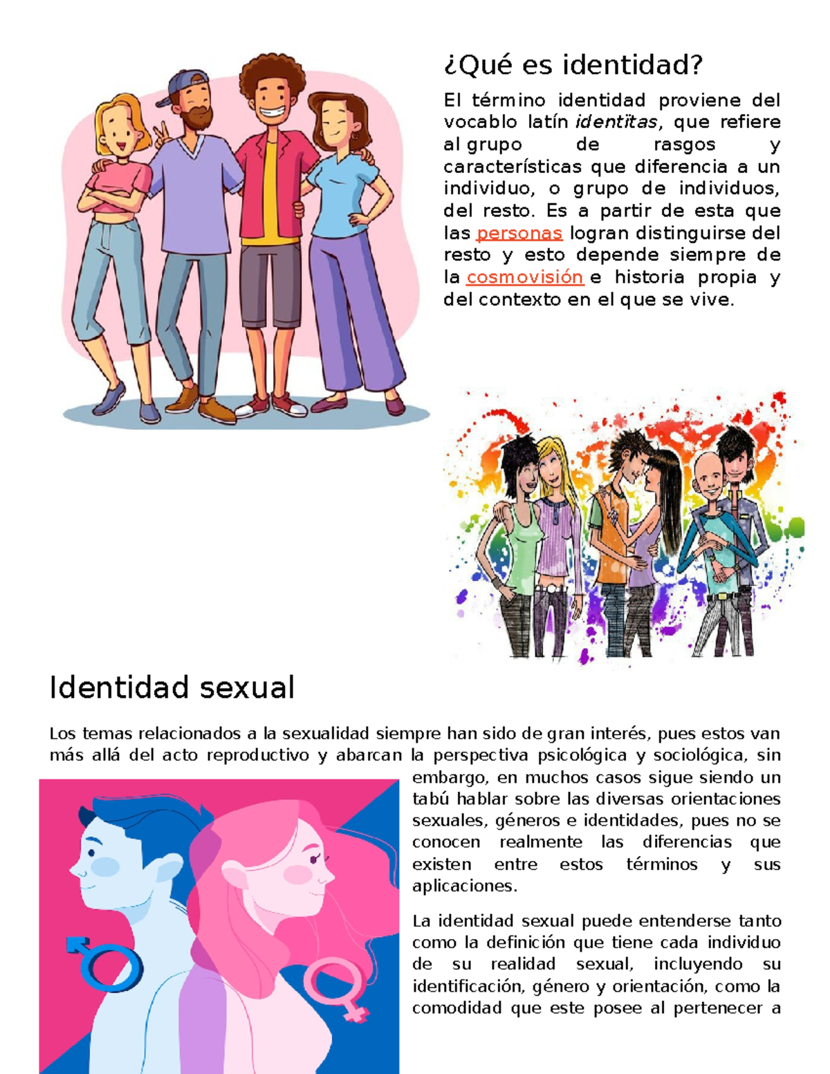 Qué es identidad - breves conceptos basicos - ¿Qué es identidad? El ...