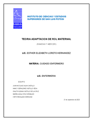 RED DE TAES - TRABAJO DE ENFERMERIA EN ESTUDIO DE TUBERCULOSIS - RED ...