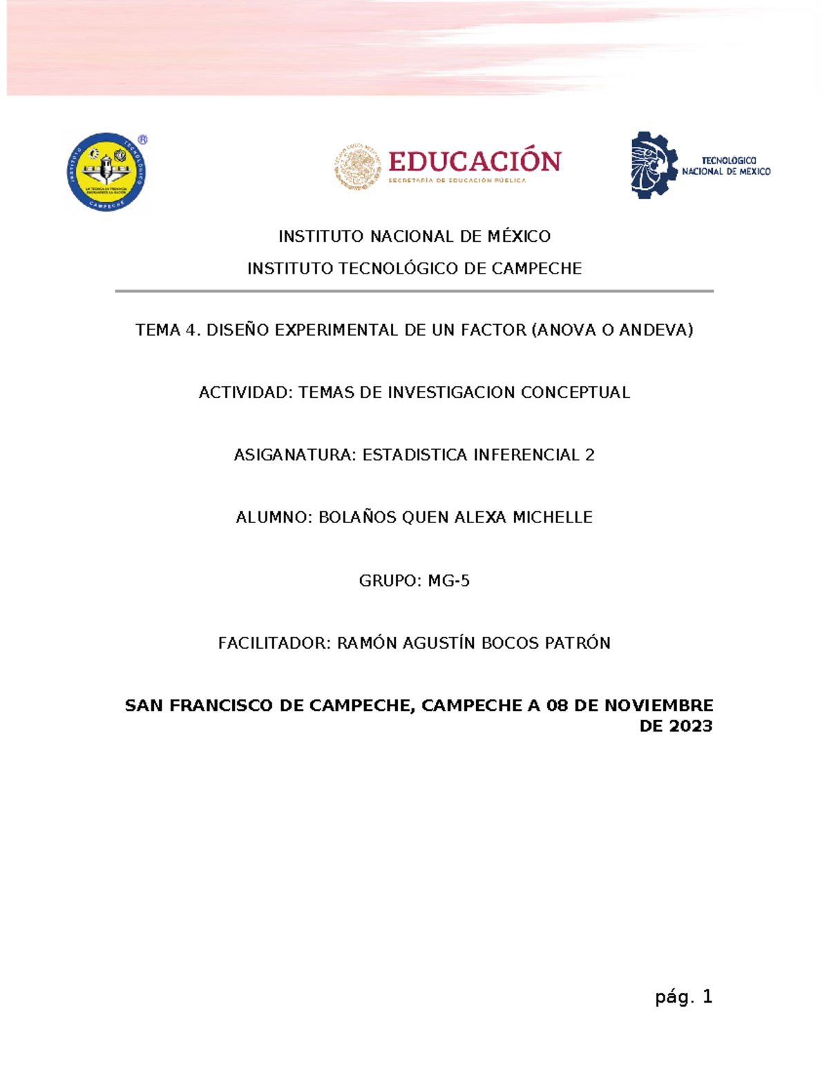 MG-5 Bolaños Quen Alexa Michelle Conceptos resumen tema 4 - INSTITUTO ...