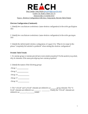 Chem 101 cheat sheet - chem 101 - Chemical Bonding Basics In bonding ...