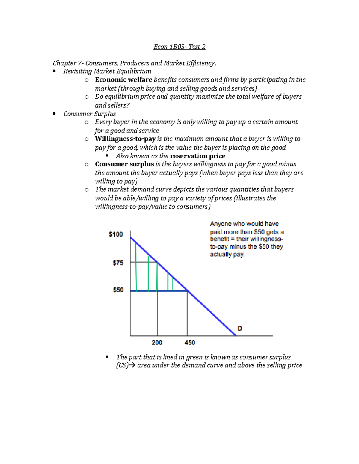 Lecture notes, lectures 10-20 - test 2 notes - Econ Test 2 Chapter ...