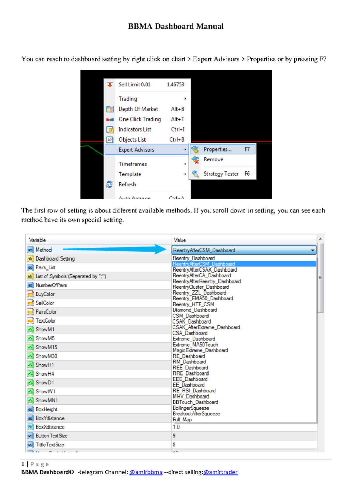 BBMA Dashboard Manual - 1 | P a g e BBMA Dashboard Manual You can reach ...