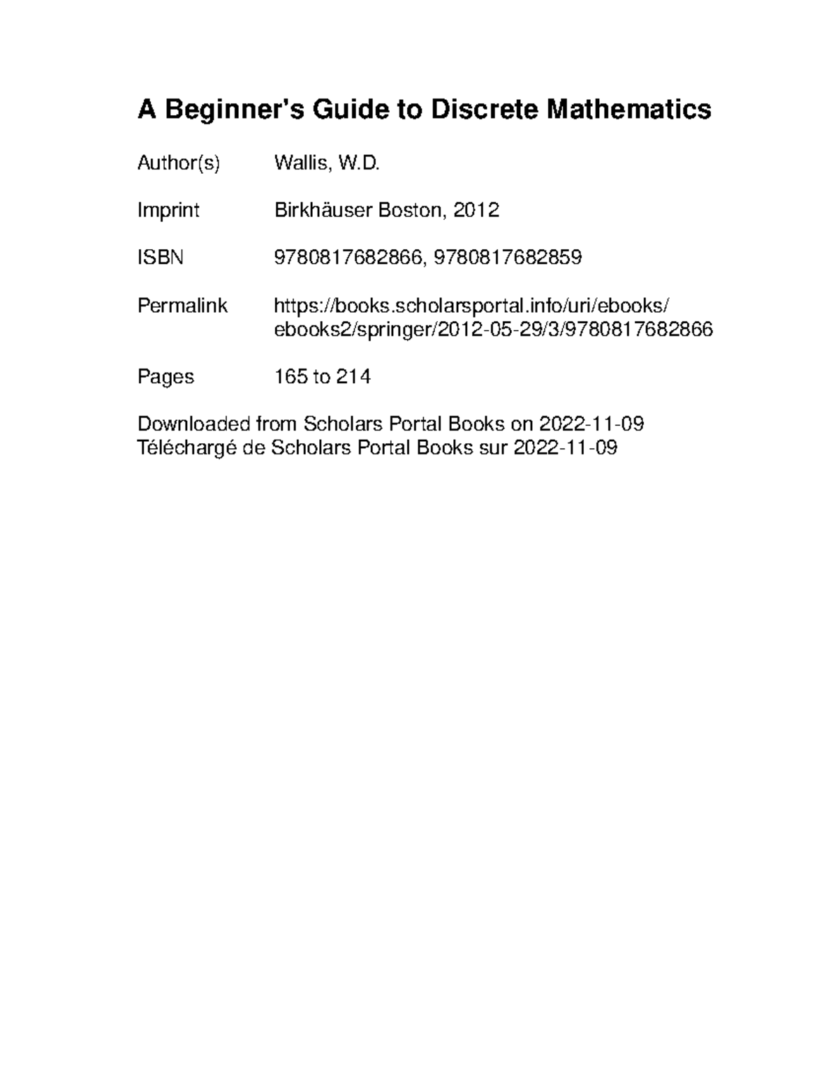 A Beginner s Guide to Discrete Mathemati [Pages 165-214] [2022-11-09 ...