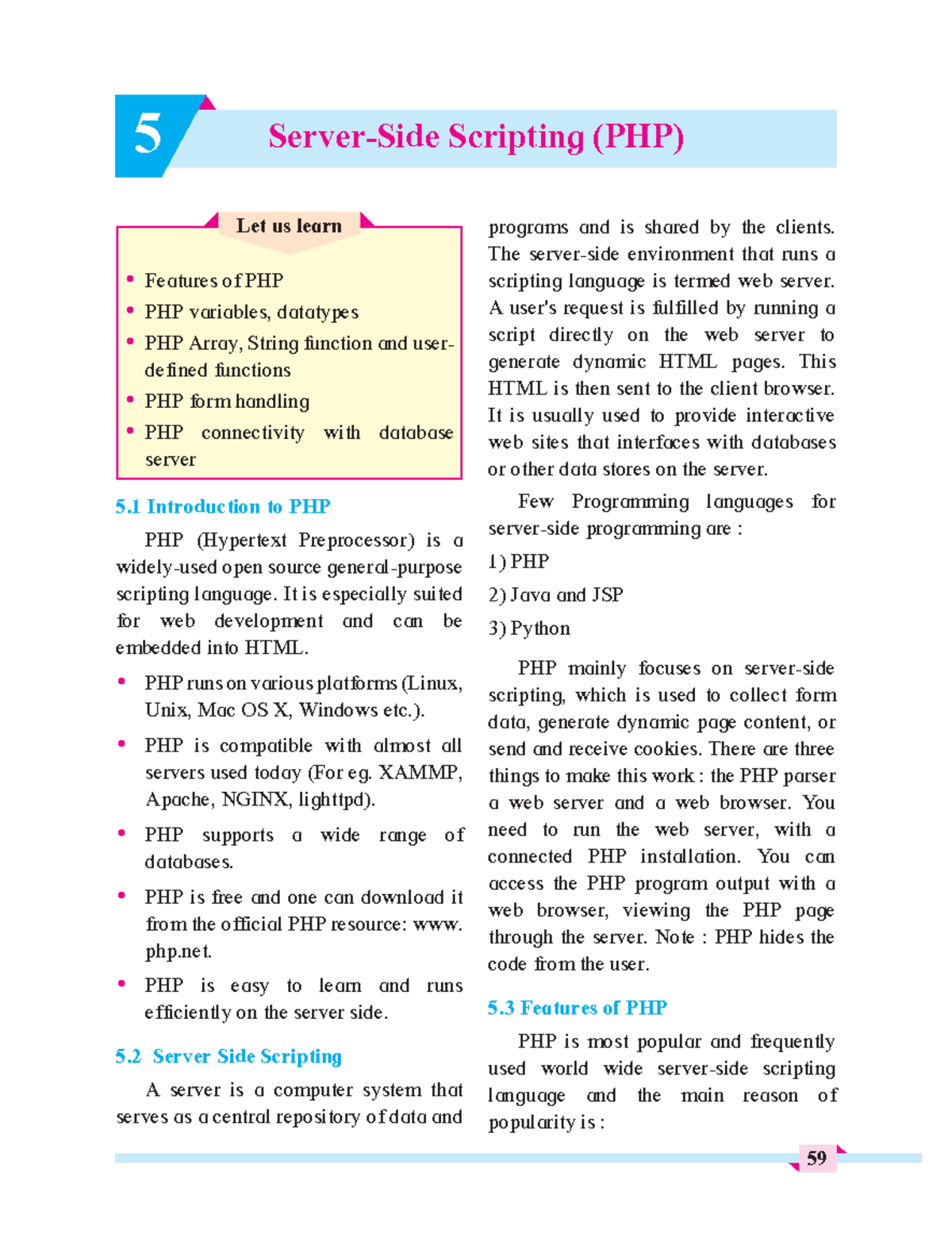 UNIT-4 notes - Let us learn programs and is shared by the clients. The ...