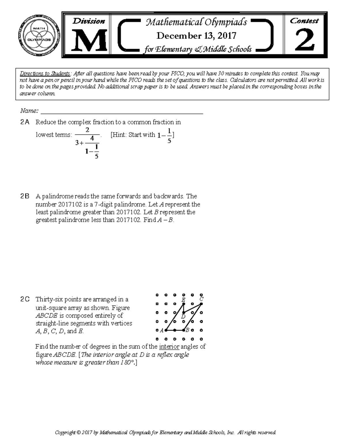 sample-m-math-for-elementary-middle-schools-mathematical