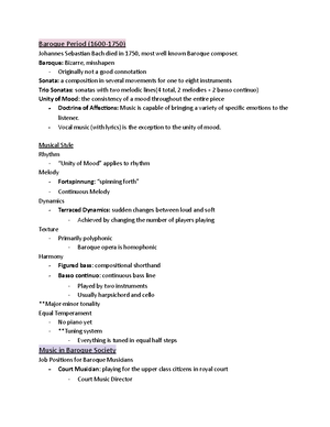 MUS 101 Exam 1 Questions and Answers - Study Guide - Study Questions 1 ...