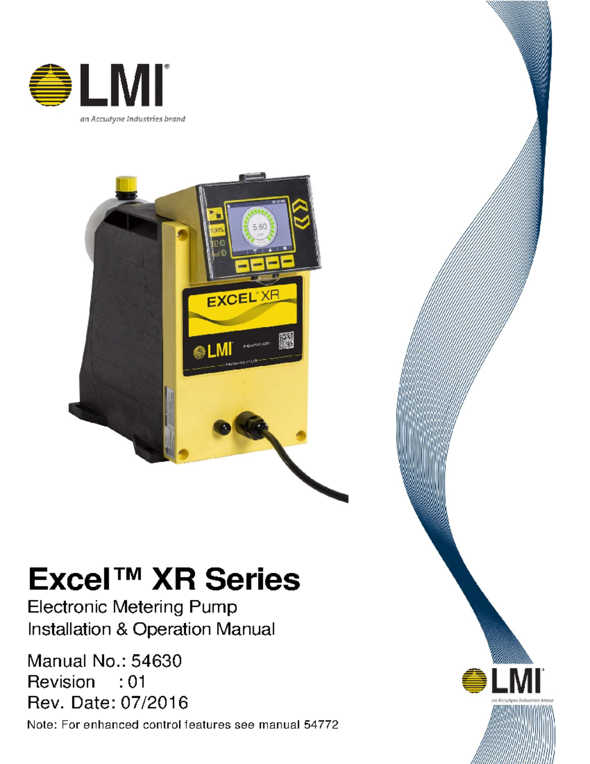 Bomba LMI Excel XR - Manual instalacion y operacion - Excel™ XR Series ...