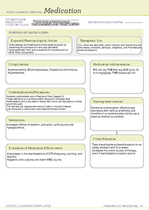 Anemia - System Disorder - ACTIVE LEARNING TEMPLATE: System Disorder ...