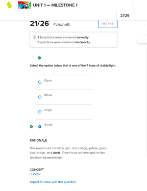 Visual Communication Milestone 2 - 1 22 / 24 that's 92% RETAKE 22 ...