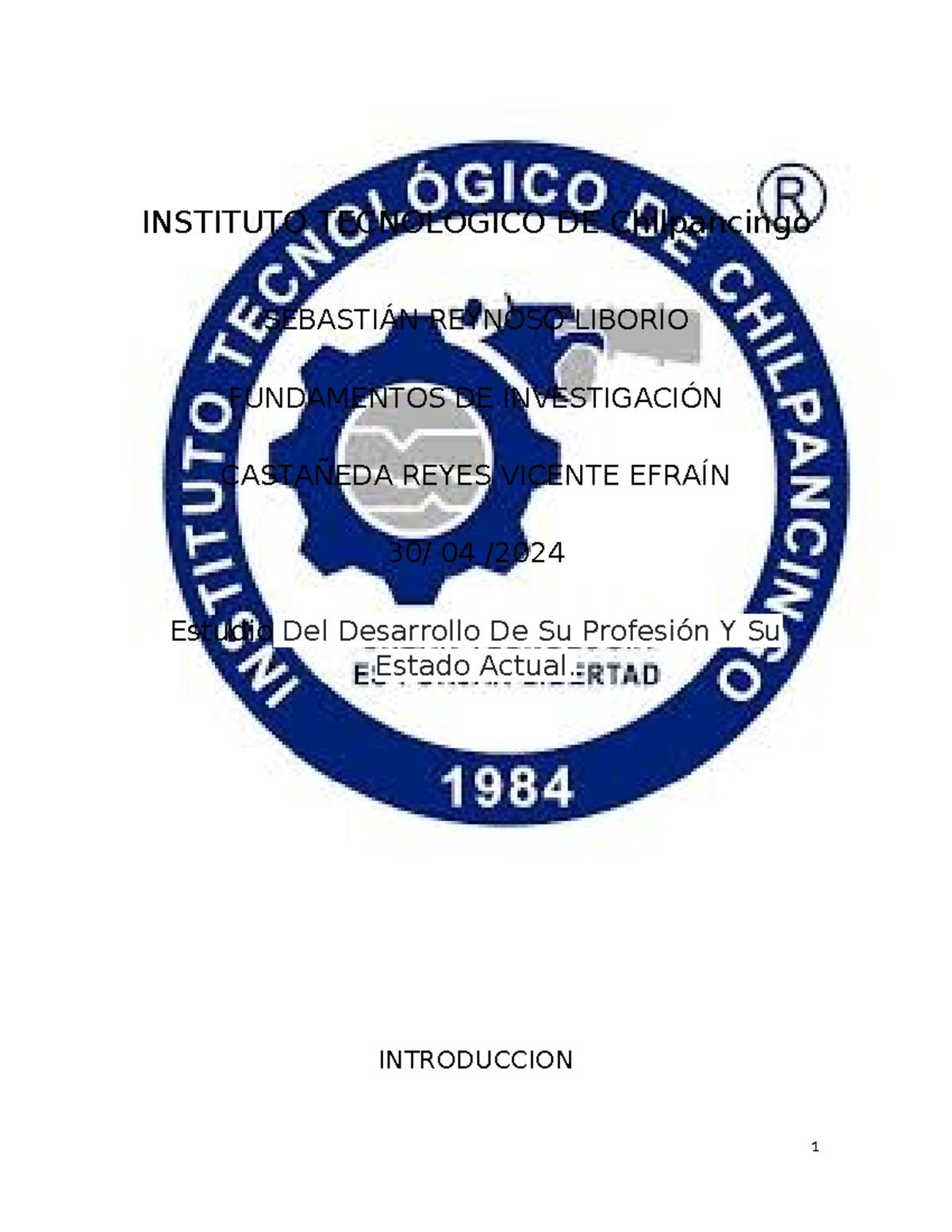 F.I P3 - portafolio - INSTITUTO TECNOLOGICO DE Chilpancingo SEBASTIÁN ...