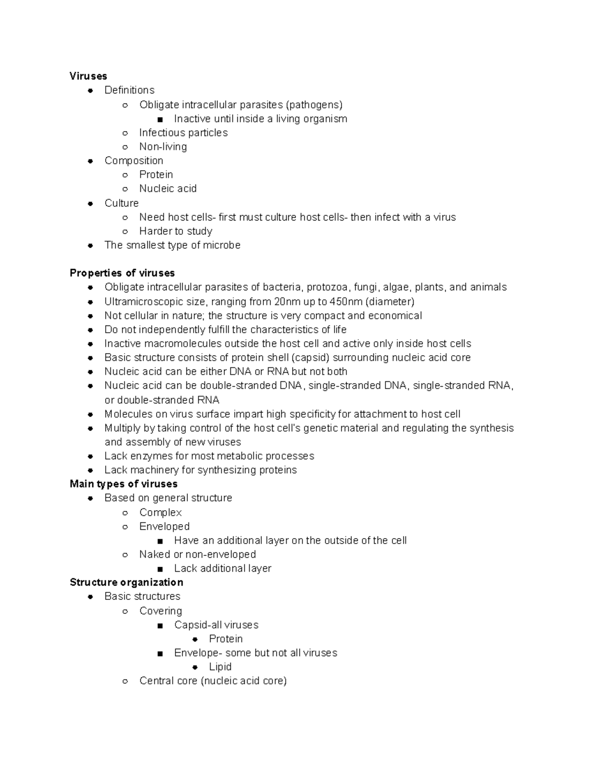 Viruses - Dr. Adam Aurther Leff - Viruses Definitions Obligate ...
