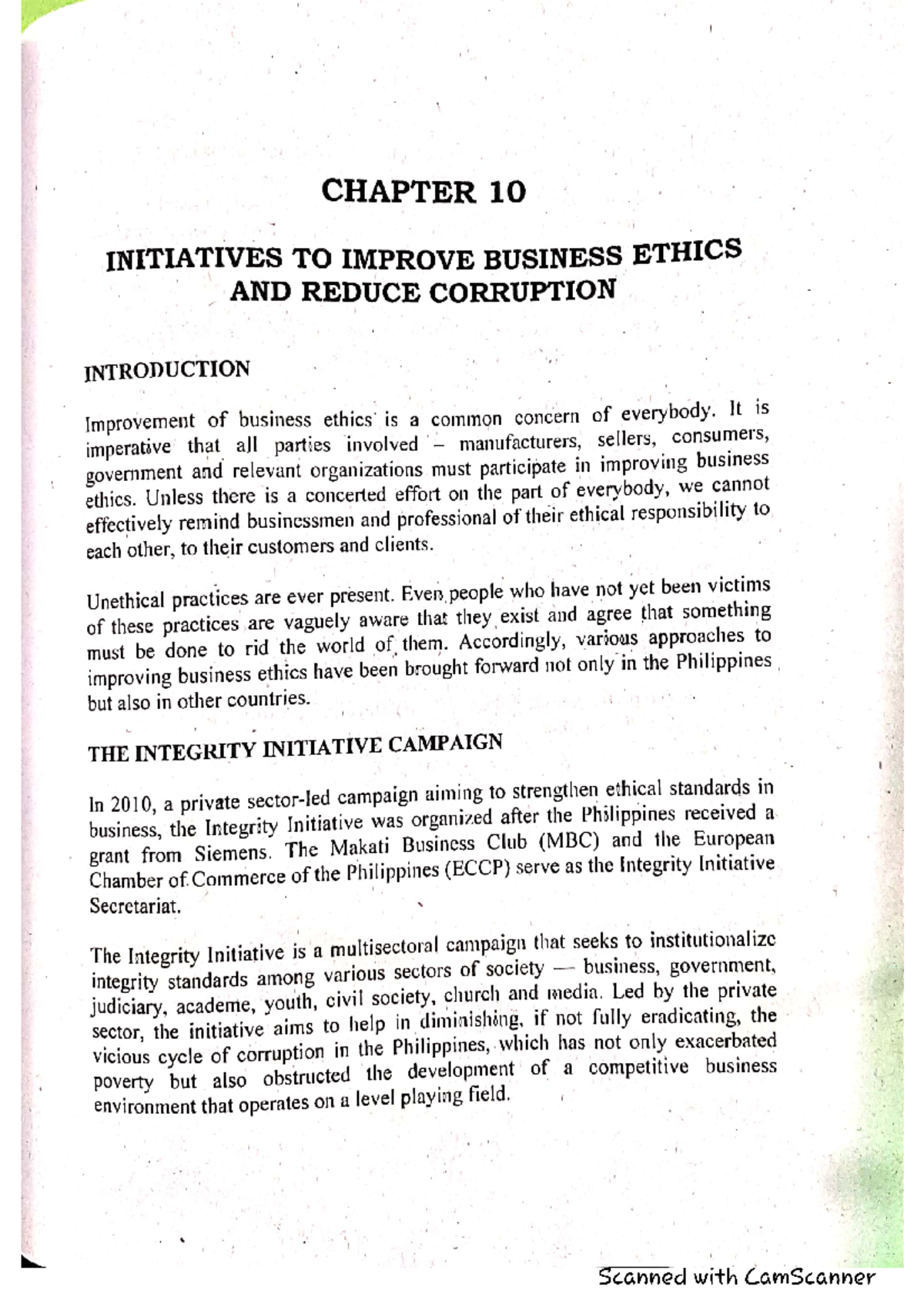 Chapter 10 Lecture Notes 1 3 Business Administration Studocu