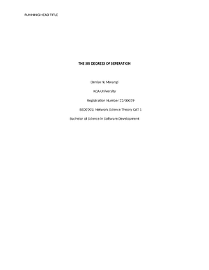 Final PROJ. Document Guideline - Final Documentation Format Title Page The title page forms the ...