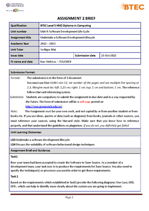1631-SDLC-Assignment Report - Ho Chi Minh City ASSIGMENT REPORT SOFTWARE DEVELOPMENT LIFE CYCLE ...