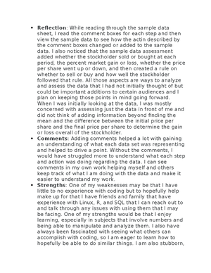 DAT 500 Module Four Sample Data Validation and Discovery - DAT 500 ...