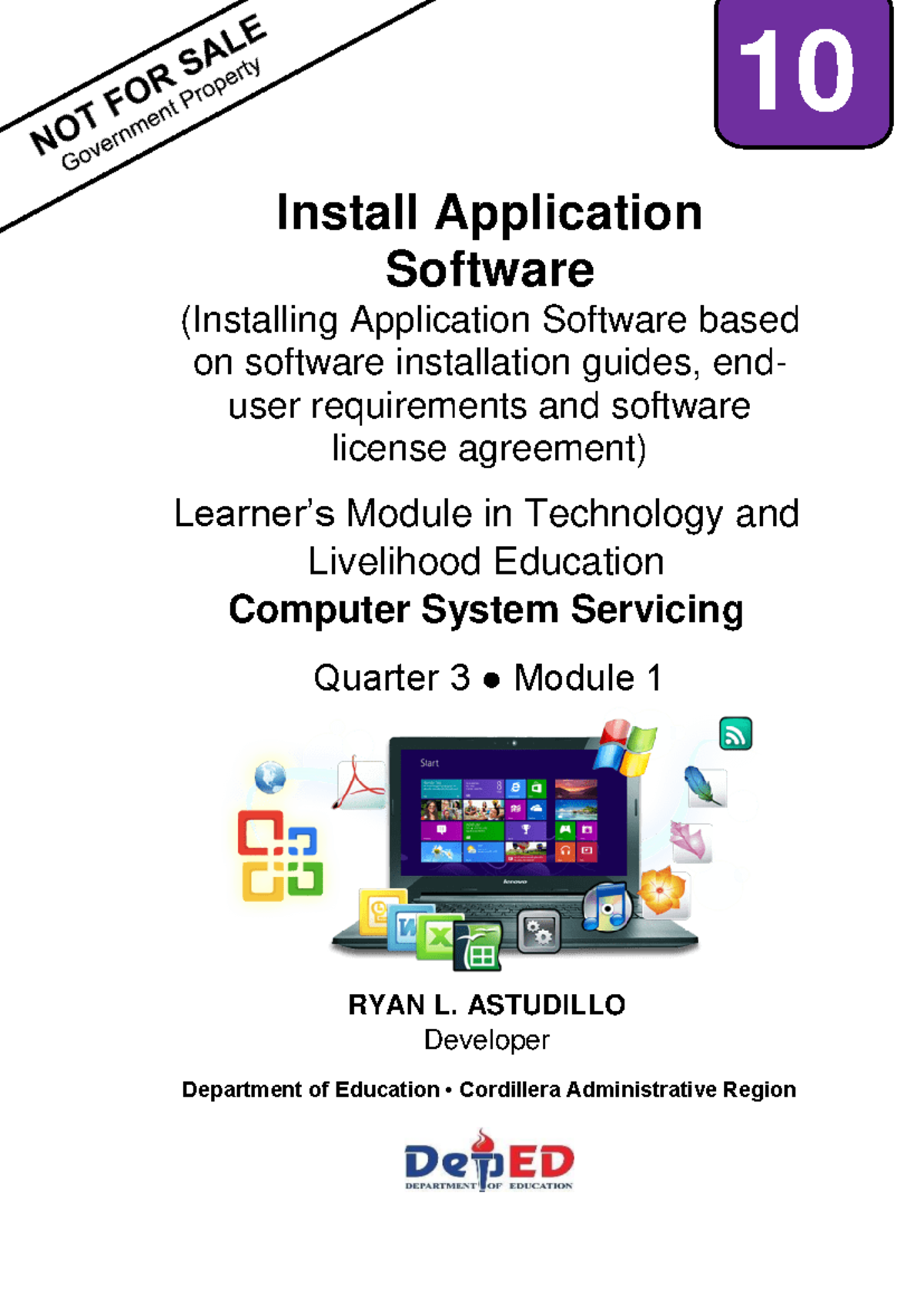 Tle10 q3mod1 intallation appllication software v3 - i Install ...