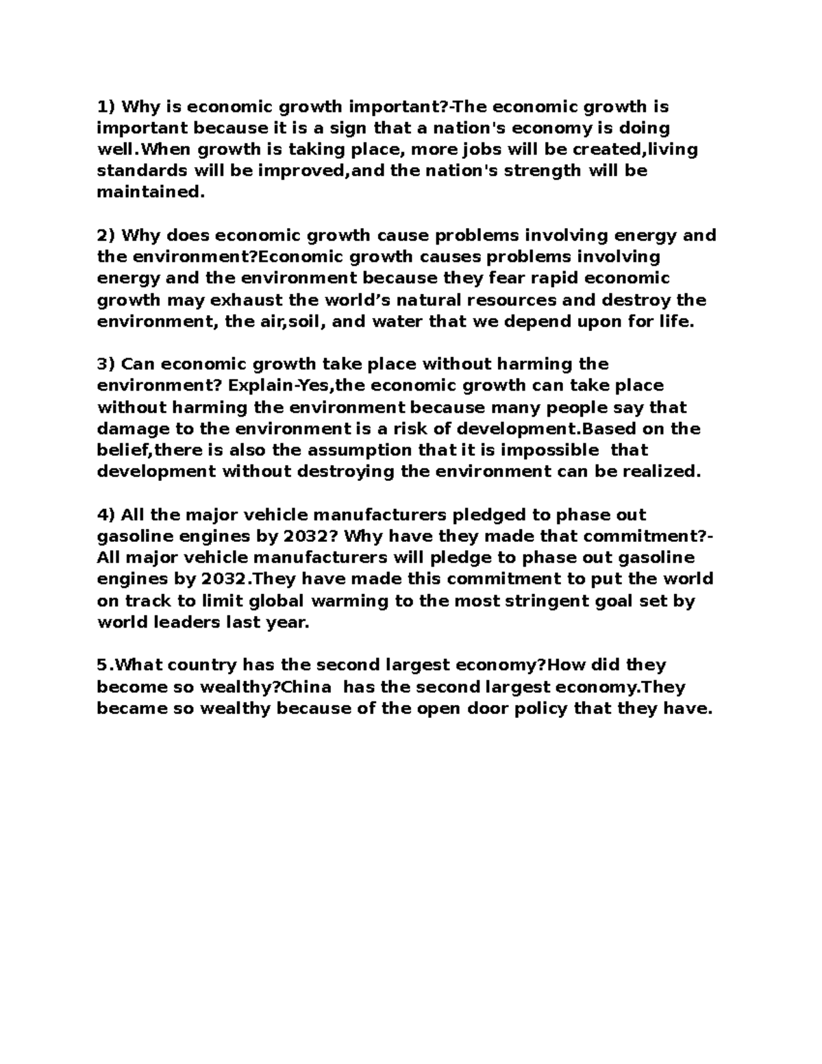 - Economic Growth and the Environment Mr.Alexander and Ms. Curry ...