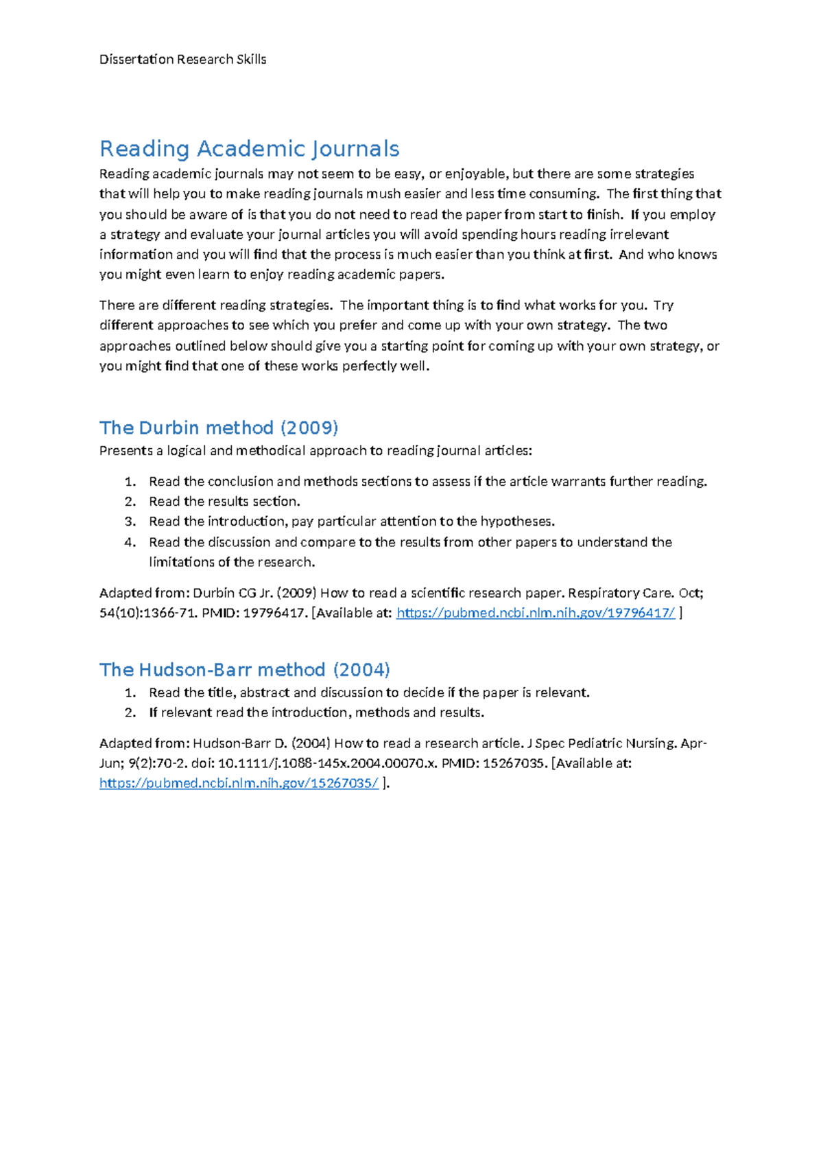 Mnagagement Notes - Dissertation Research Skills Reading Academic ...