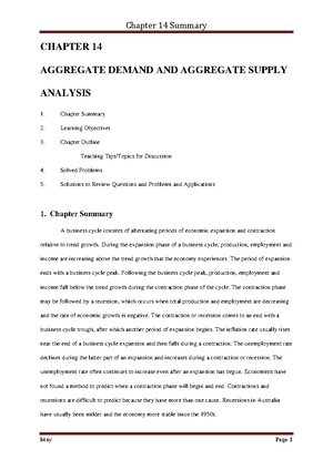 Chapter 3 Demand and Supply Chapter Summary - CHAPTER 3 Chapter 3 ...