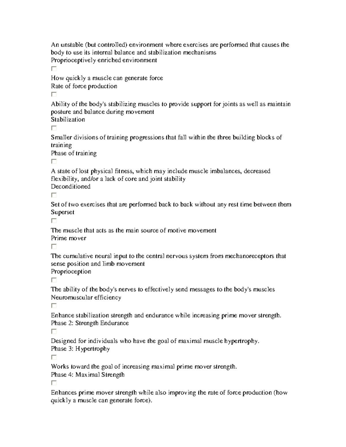 Chapter 1 The Scientific Rationale - An unstable (but controlled ...