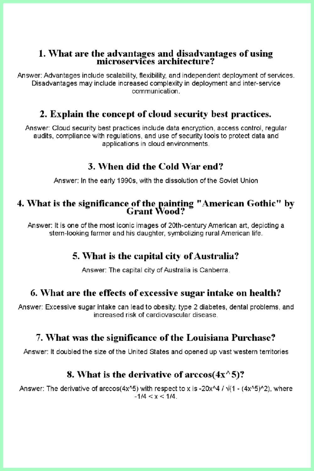 Educational English Document 5753769 - 1. What are the advantages and ...