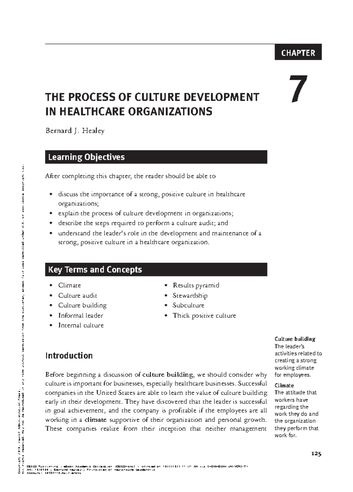 Bernard Healey 2018 Chapter 7The Process Of C Principles Of Healthcar ...