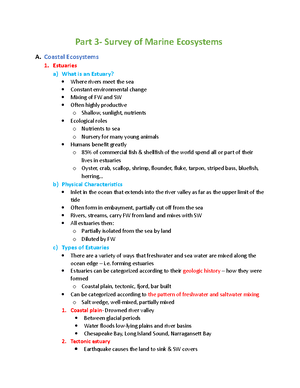 Summary 4 - summarizing the course assignment. - Wetland classifications Introduction Cowardin ...