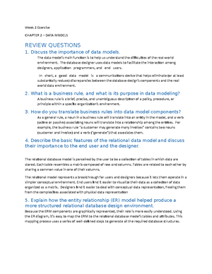 IS322 Week 4 Tutorial and Lab - IS322 Week 4 Tutorial/Lab Review Questions Briefly define - Studocu