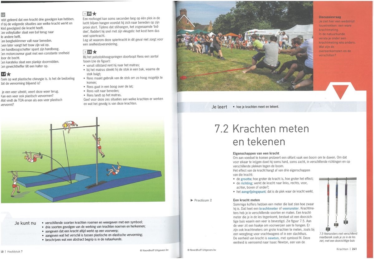 § 7.2 boek klas 2 leerstof deel 1 - Natuurkunde - Studeersnel