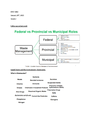 LEC 1 - lecture notes - ERST 3082 January 13th, 2020 Week 1 ...