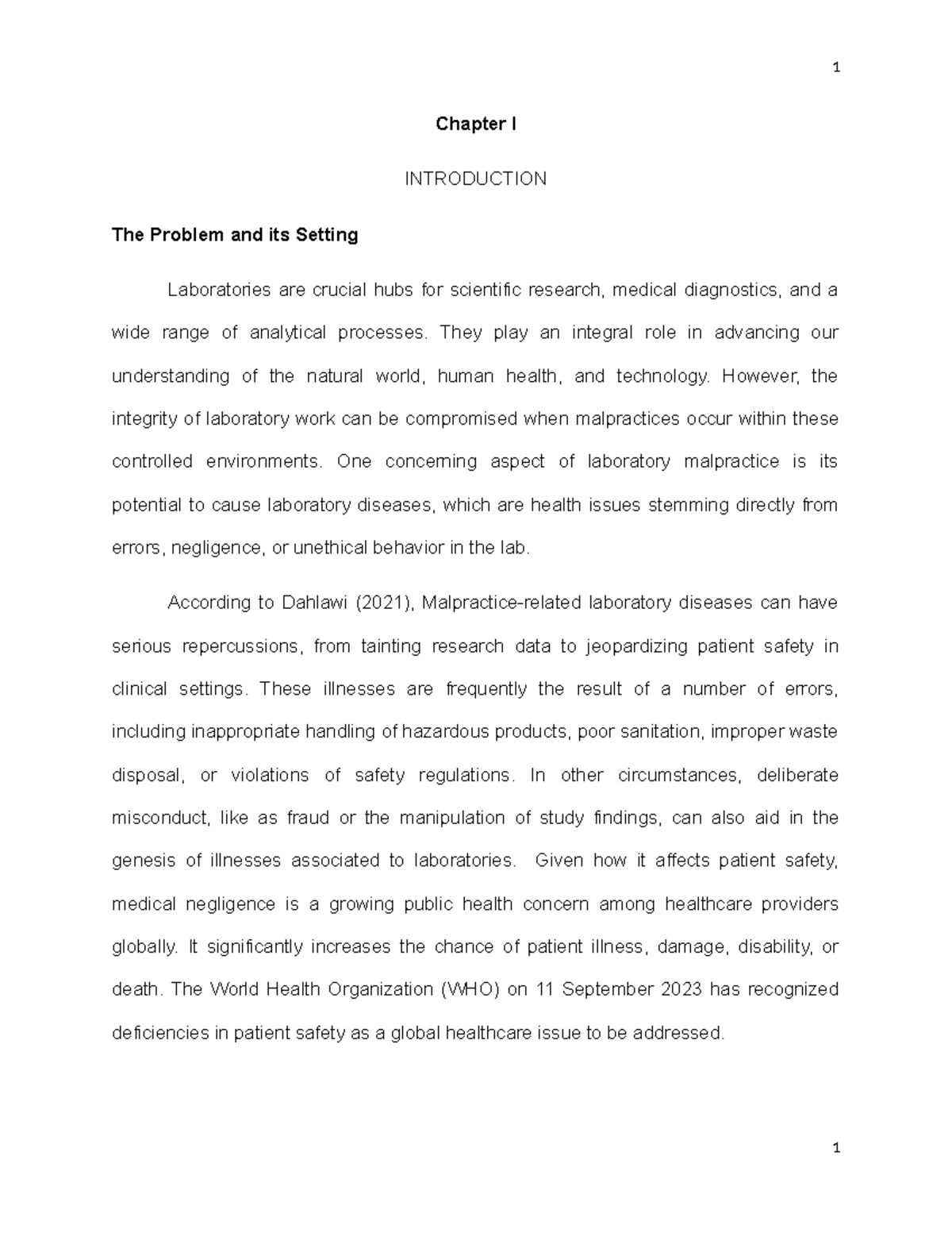 Buita, ET AL Chapter-1-2 - Chapter I INTRODUCTION The Problem and its ...