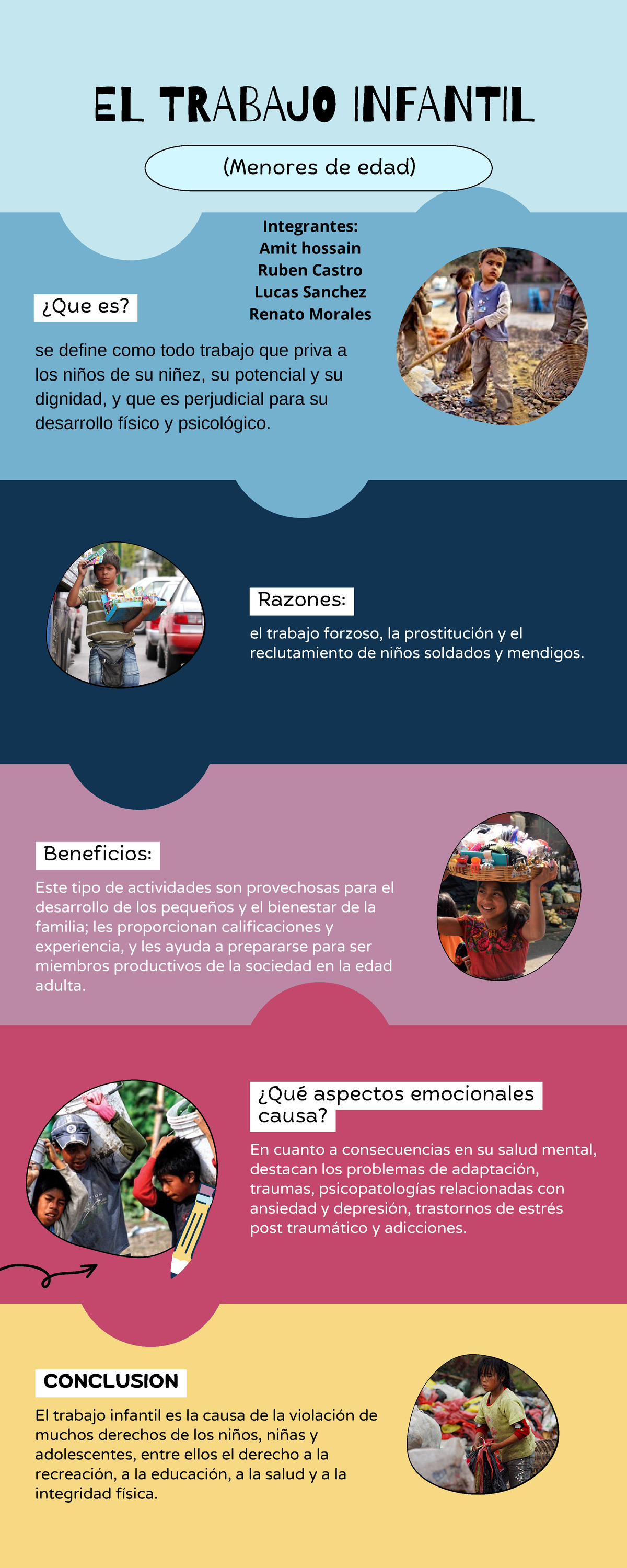 El trabajo infantil - (Menores de edad) EL TRABAJO INFANTIL ¿Que es? se ...