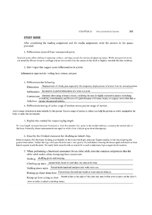 CH14 - Assignments - NUR1060C - Studocu