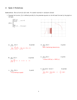 Quizzes quiz 3 solution - Contents 1 Quiz 2 Quiz 1 Solutions 3 Quiz 4 ...