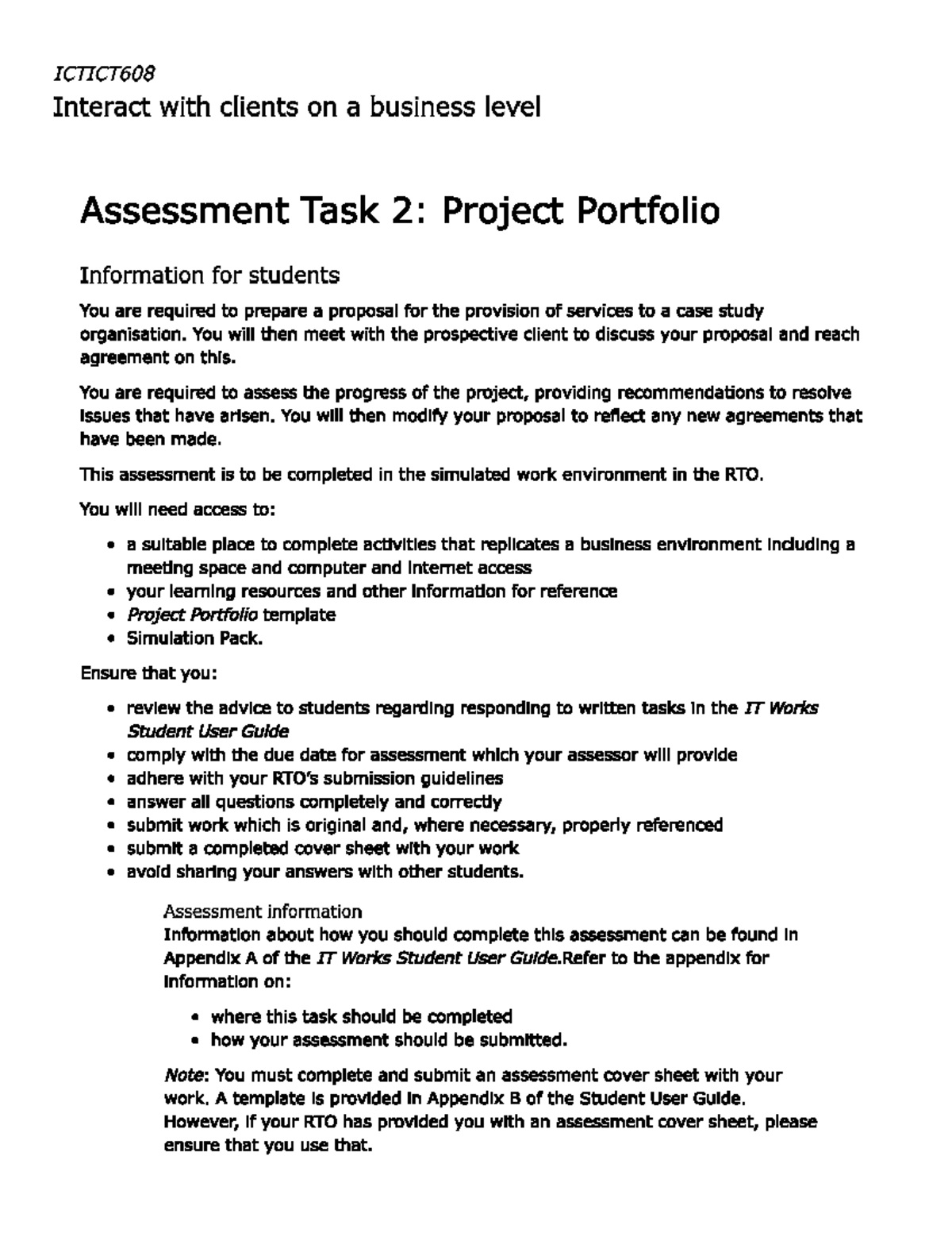 5. Task 2 - Project Portfolio guide - - Studocu