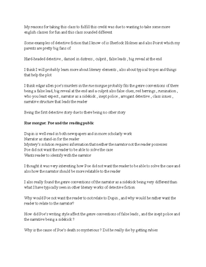 Reading journal 4 - outline - Reading journal # From all the short ...