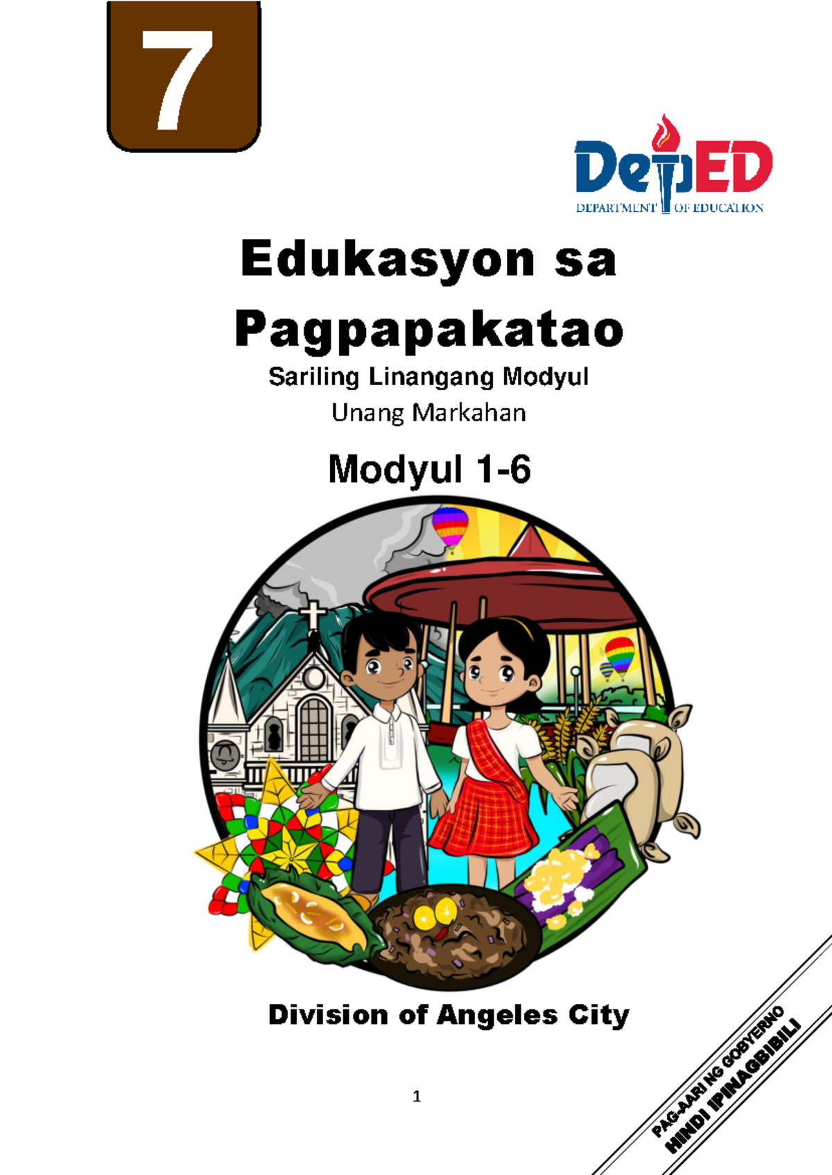 Es P Grade 7 Modules-Q1-Wk-1-6 (36 pages) - Division of Angeles City ...