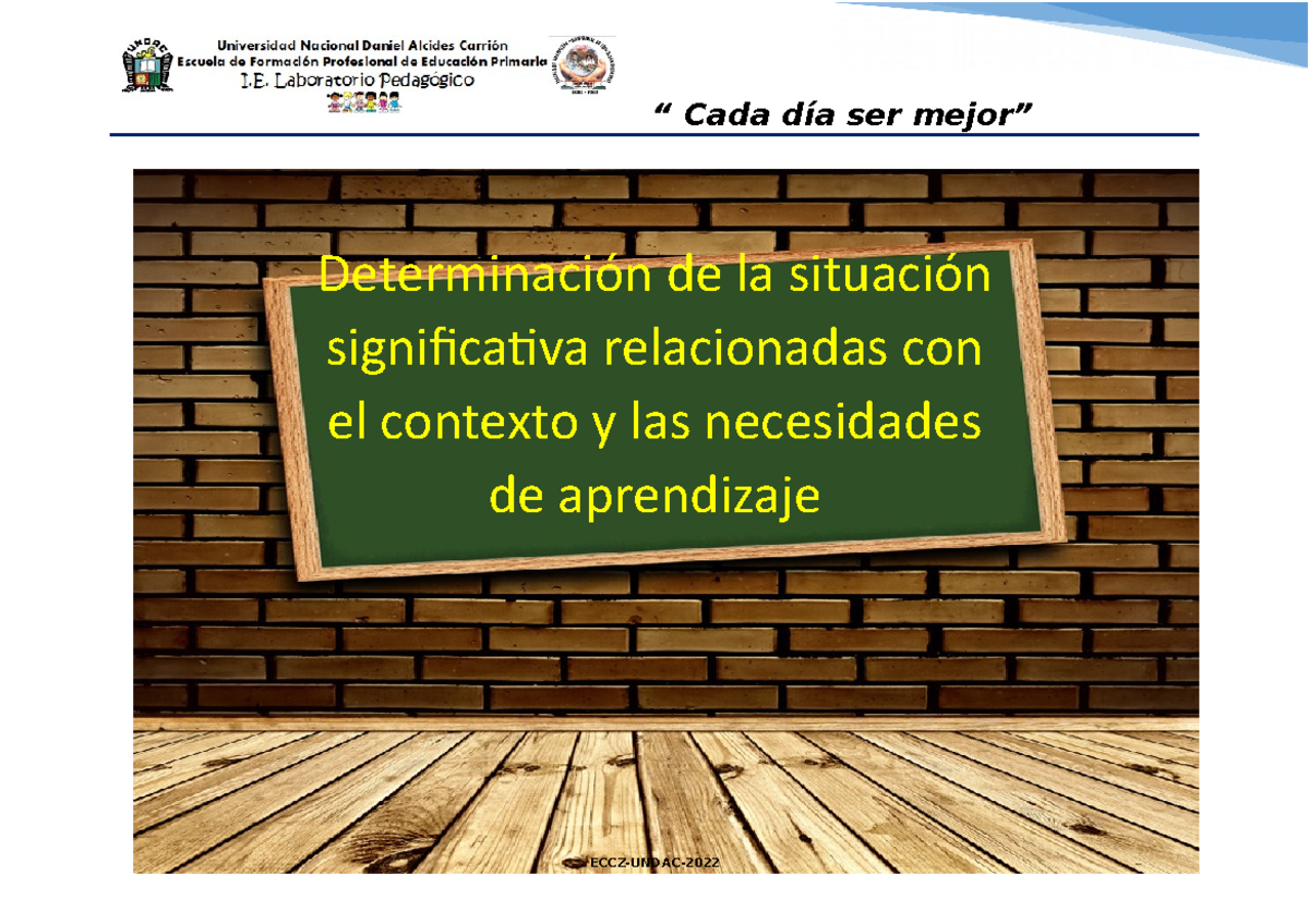 Determinacion DE LA Situación Significativa 2022 - Determinación de la ...