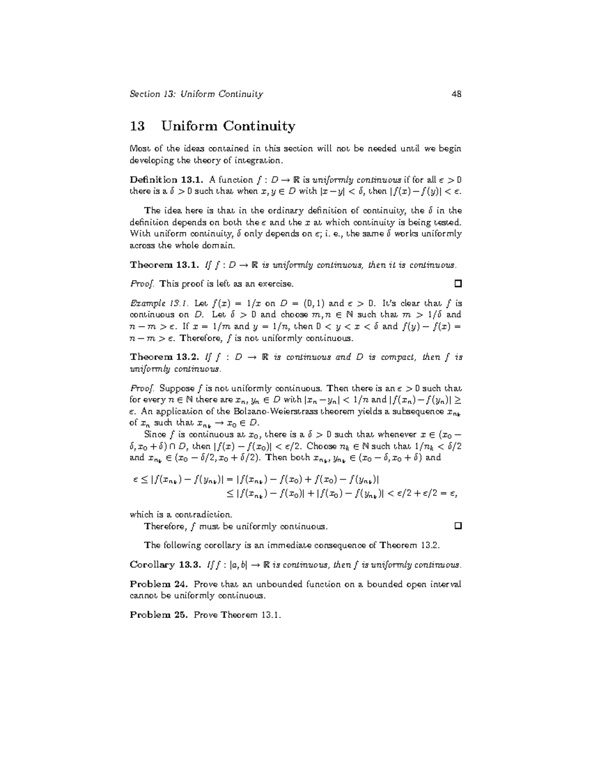 96e23bc1-2257-48e8-8a7e-e99828 efd800 ra sect13 - Section 13: Uniform Continuity 48 13 Uniform ...
