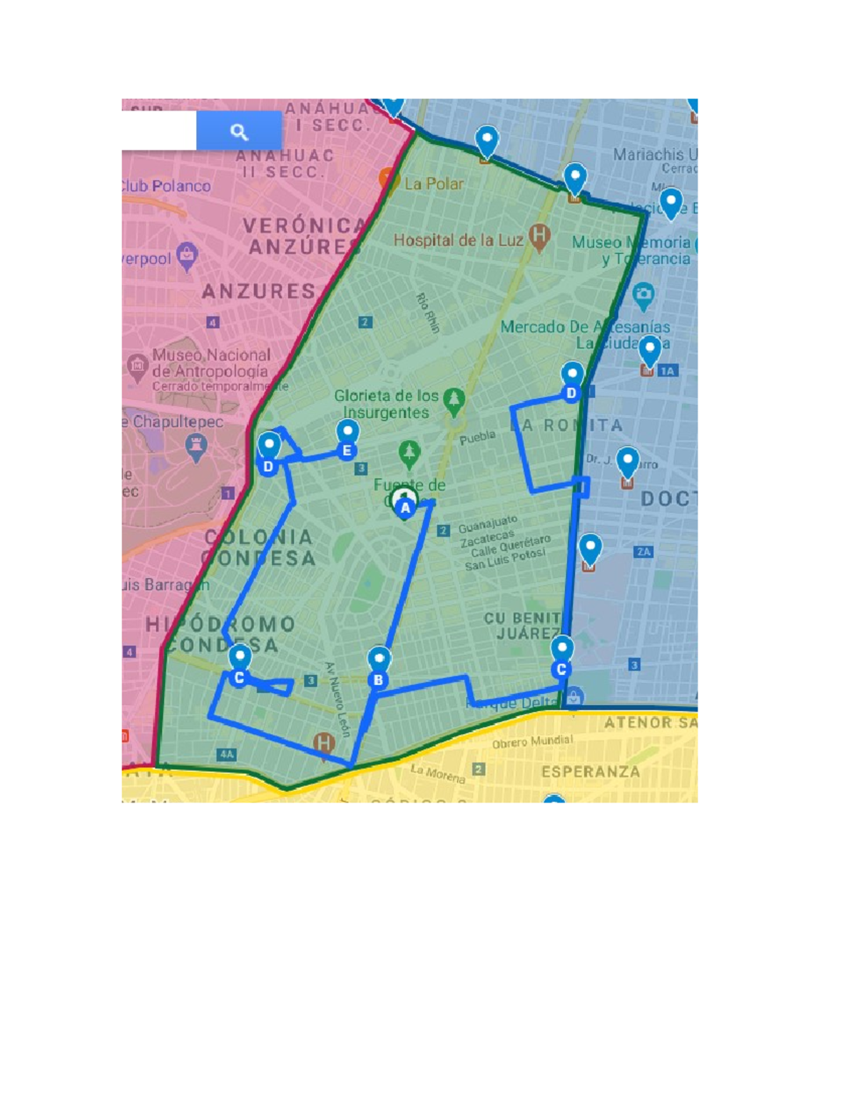 Zona 1 roma - practica y cálculos realizados en la zona de roma - Zona ...