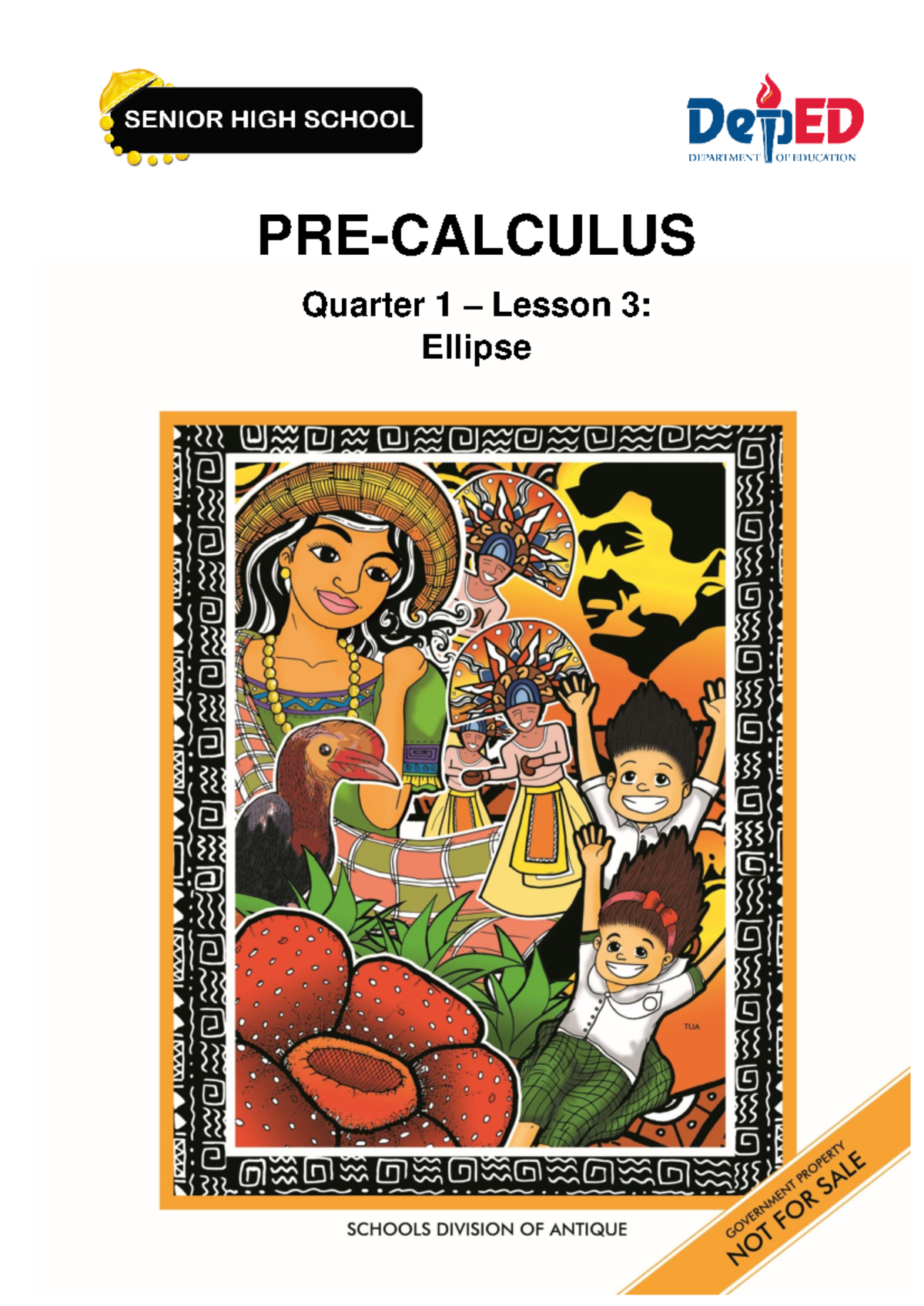 Pre Cal-Q1 M3 Ellipse - Quarter 1 – Lesson 1: Compose Clear and ...