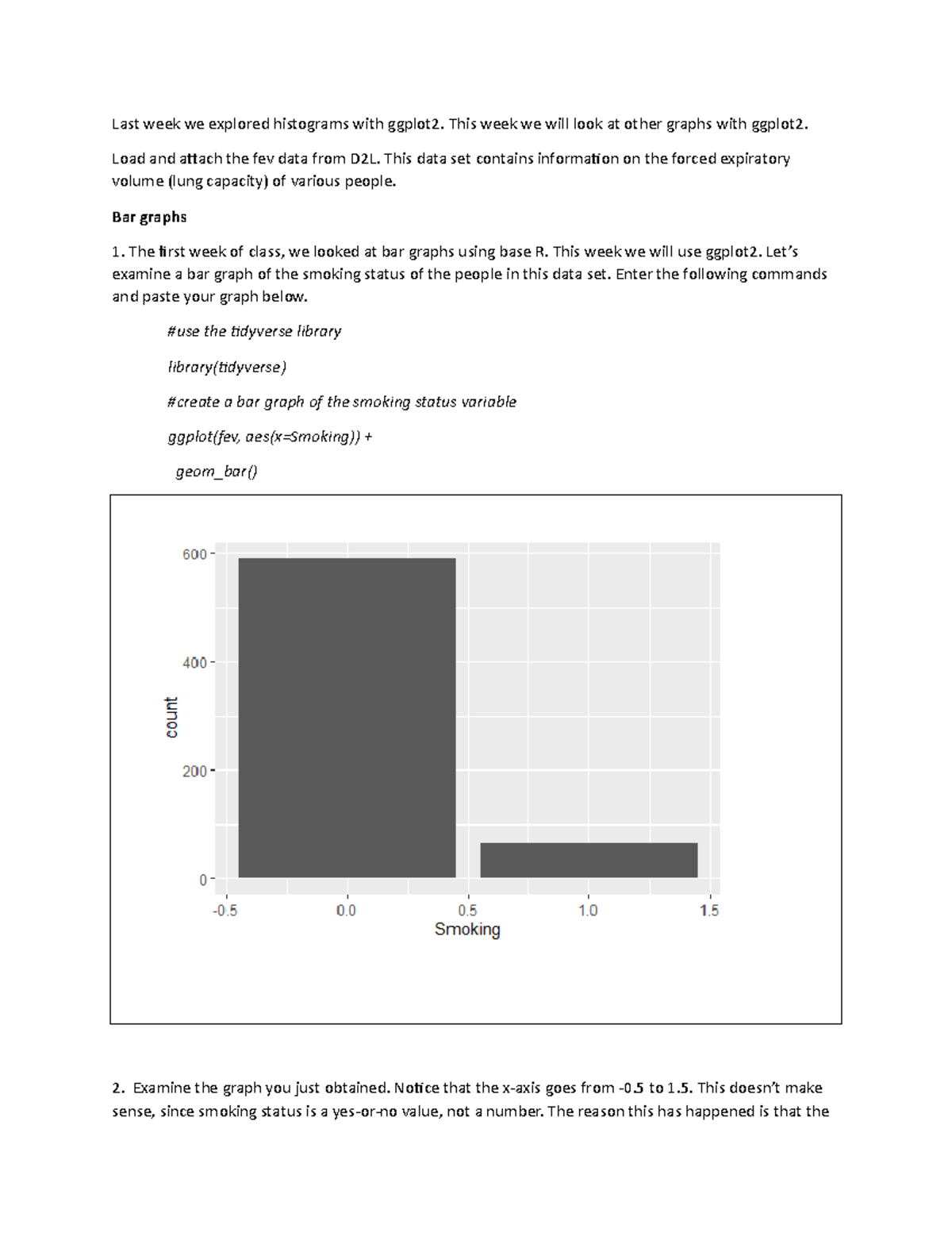 3 Other Graphs With Ggplot 2 Last Week We Explored Histograms With