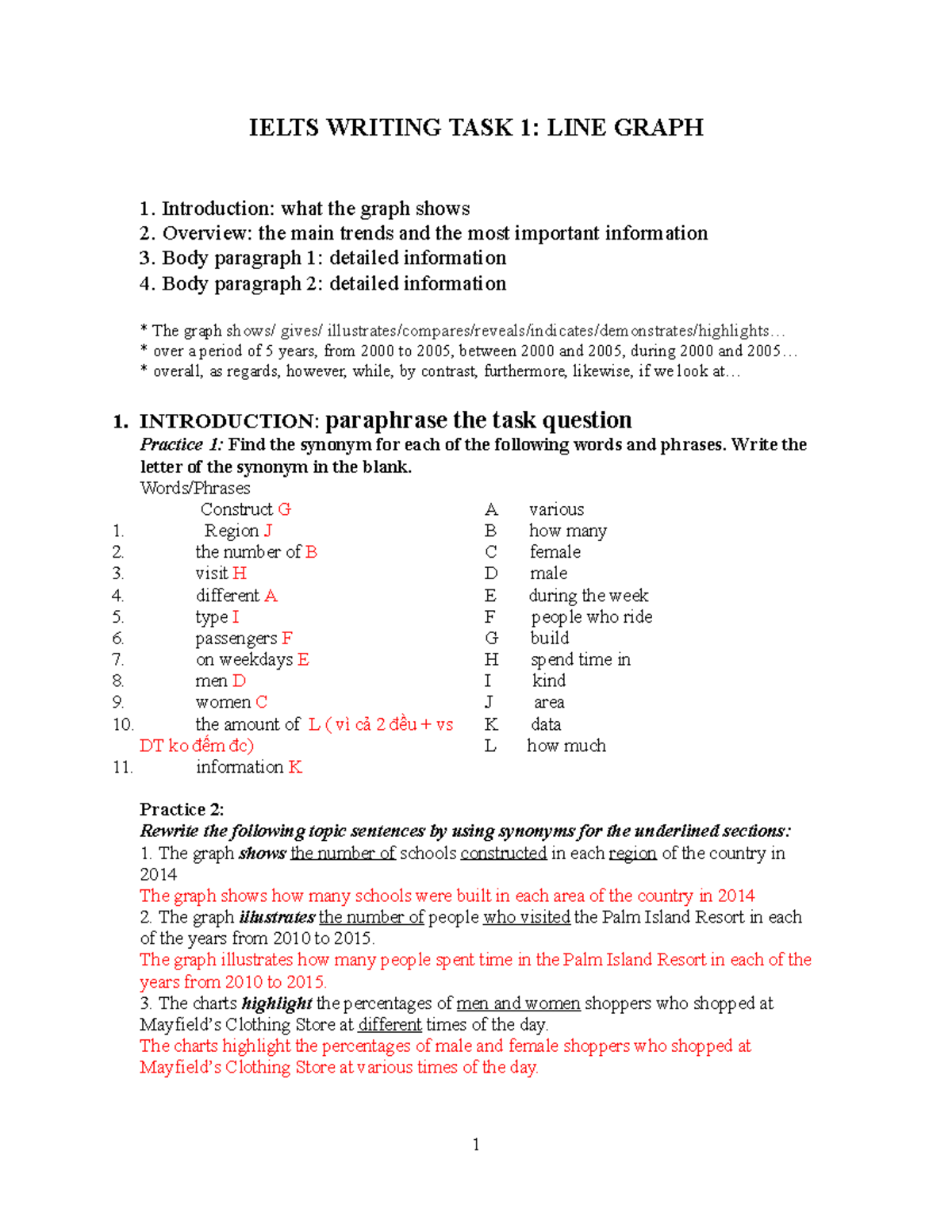 Linegraph - practice for ielts writting line graph - IELTS WRITING TASK ...