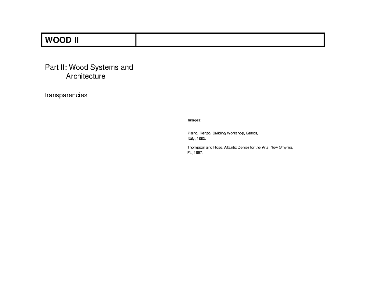 93c580bad24e68efdf5fdcbff 3de89fd lect10 - 4. WOOD II Part II: Wood ...