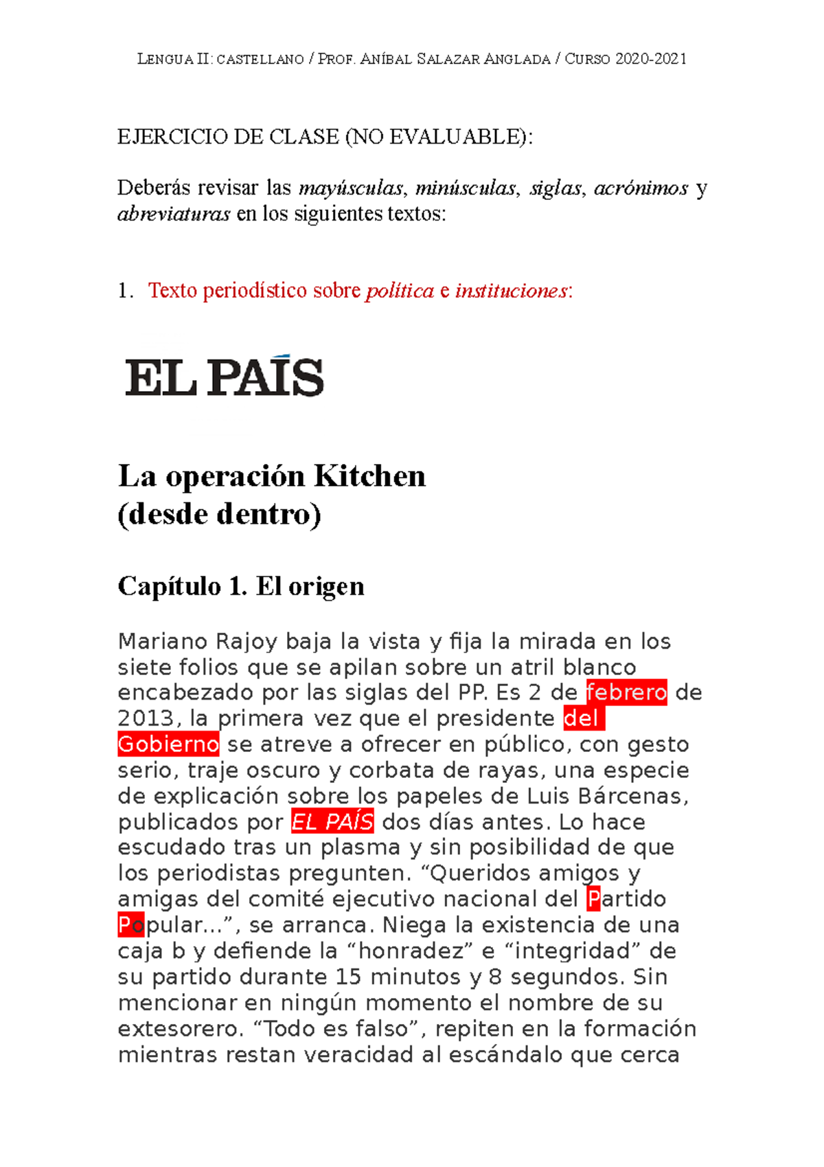 Ejercicio DE AULA-Mayúsculas-minúsculas-siglas-acrónimos-abreviaturas ...