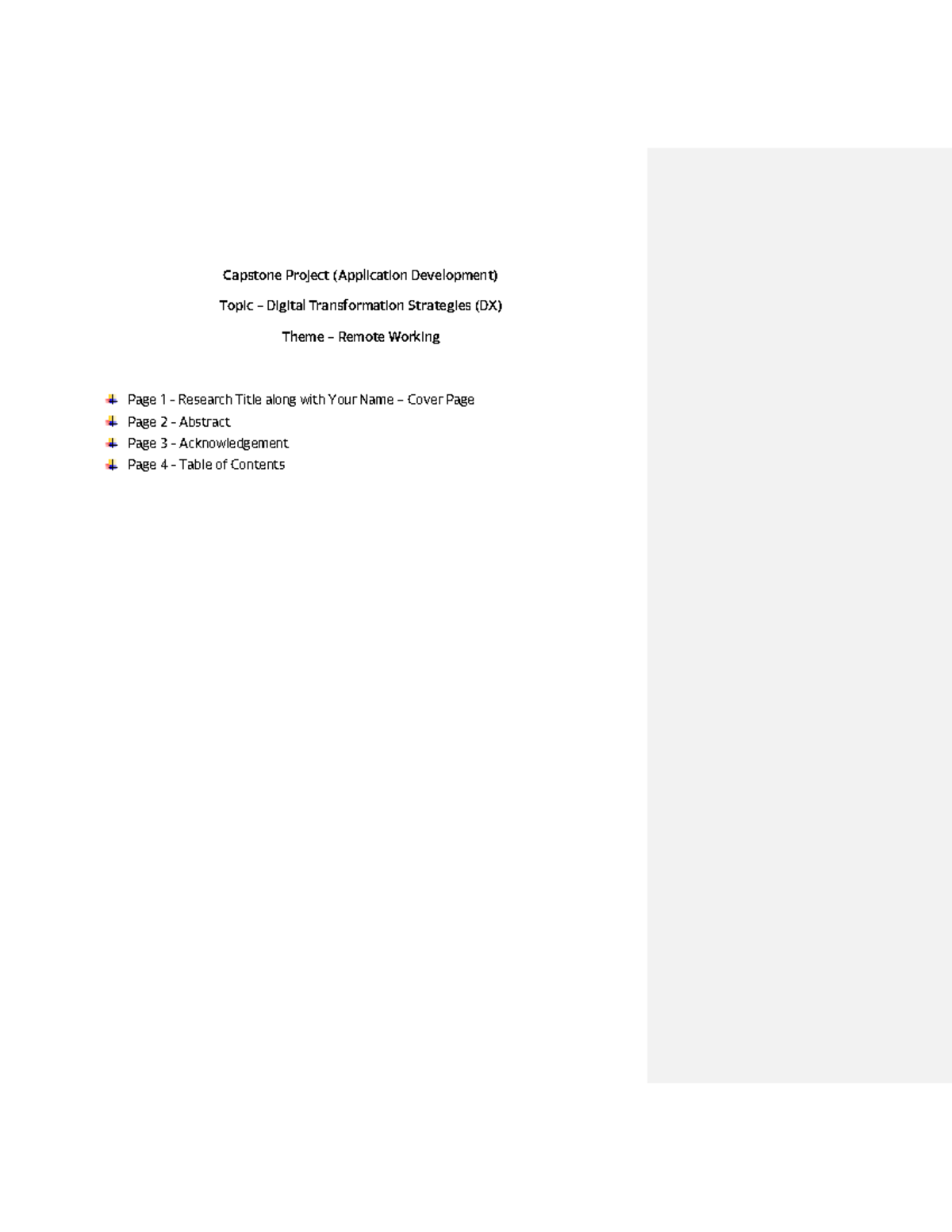 HNDC CPL Project Guidelines - Capstone Project (Application Development ...