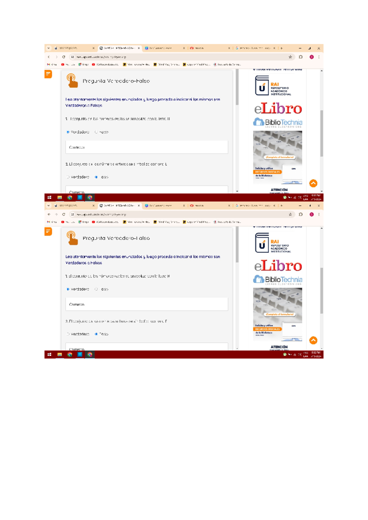 Actividad de ova - Mi UAPA U APA x If x C Los Números Reales x Smodir G ...