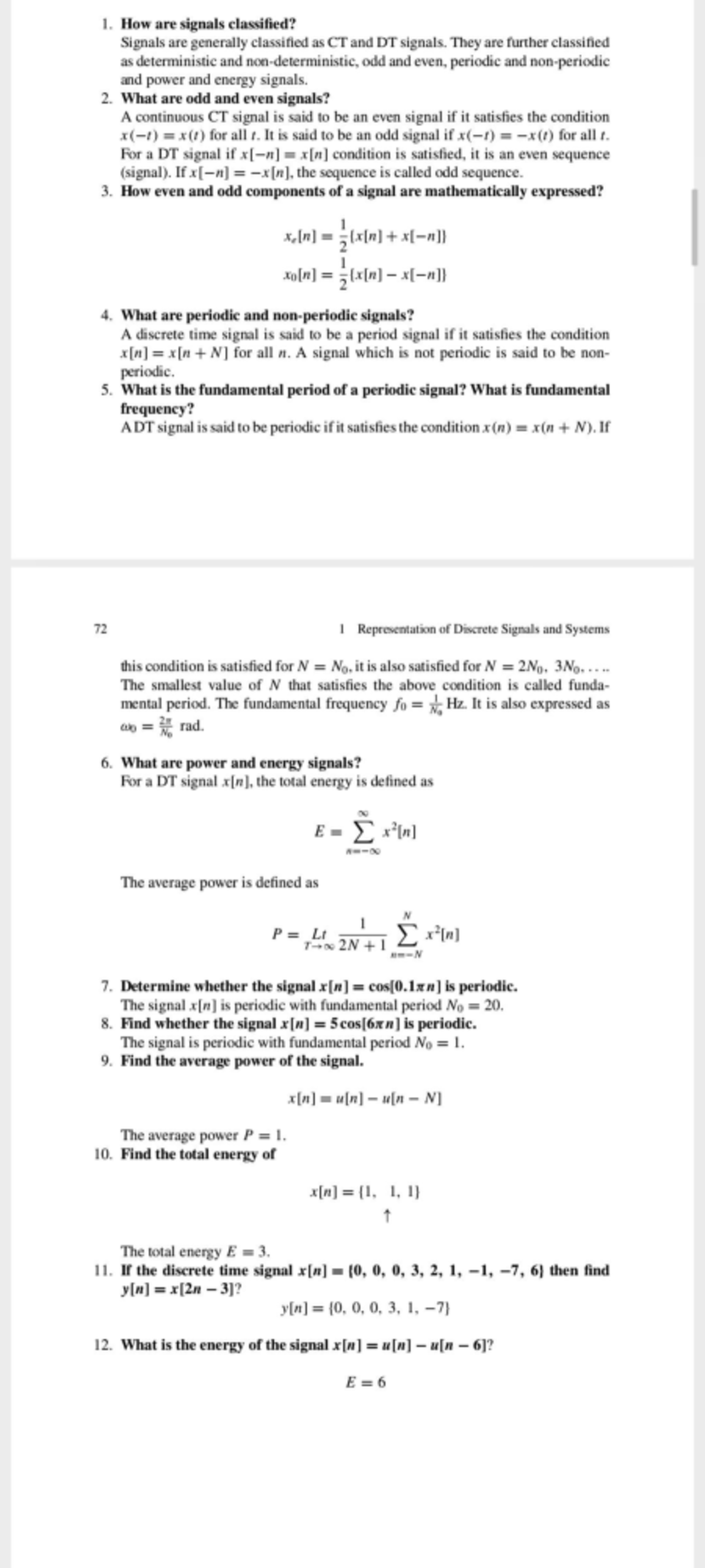 DSP Viva Qn A - Digital signal processing practical questions - Studocu