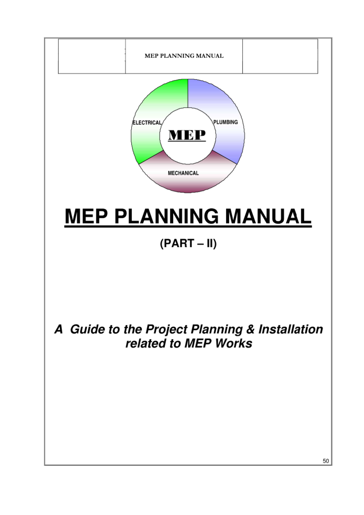 MEP Planning Manual - Mep services - Architecture - Studocu