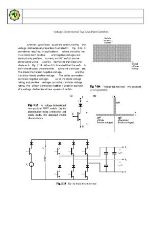 Single Quadrant Switches - 2. The switch contains power terminals 1 and ...